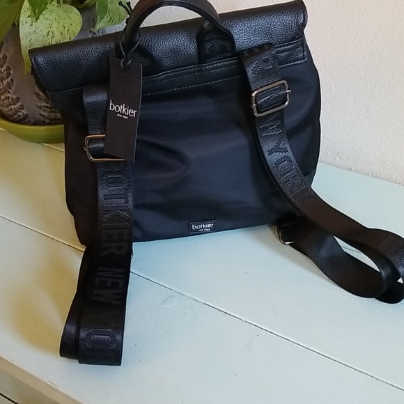 Botkier | Bags | Botkier New York Trigger Mini Black Nylon Backpack ...
